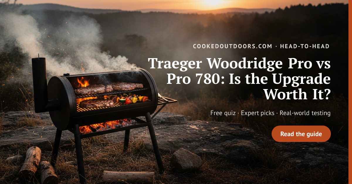 Traeger Woodridge Pro vs Pro 780 (2026) | CookedOutdoors